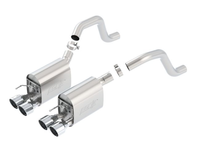 Borla Chevrolet Corvette ZO6 / ZR1 C6 7.0L V8 (06-13) S-Type II Axle ...