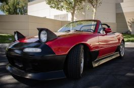 KBD Mazda MX-5 (NA) (90-97) Deuce Style 2 Piece Polyurethane Side Skirts
