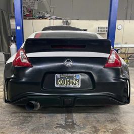 KBD Nissan 370Z (09-20) Duckbill Style 1 Piece Polyurethane Rear Wing ...