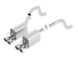 Borla Chevrolet Corvette ZO6 / ZR1 C6 7.0L V8 (06-13) S-Type II Axle ...